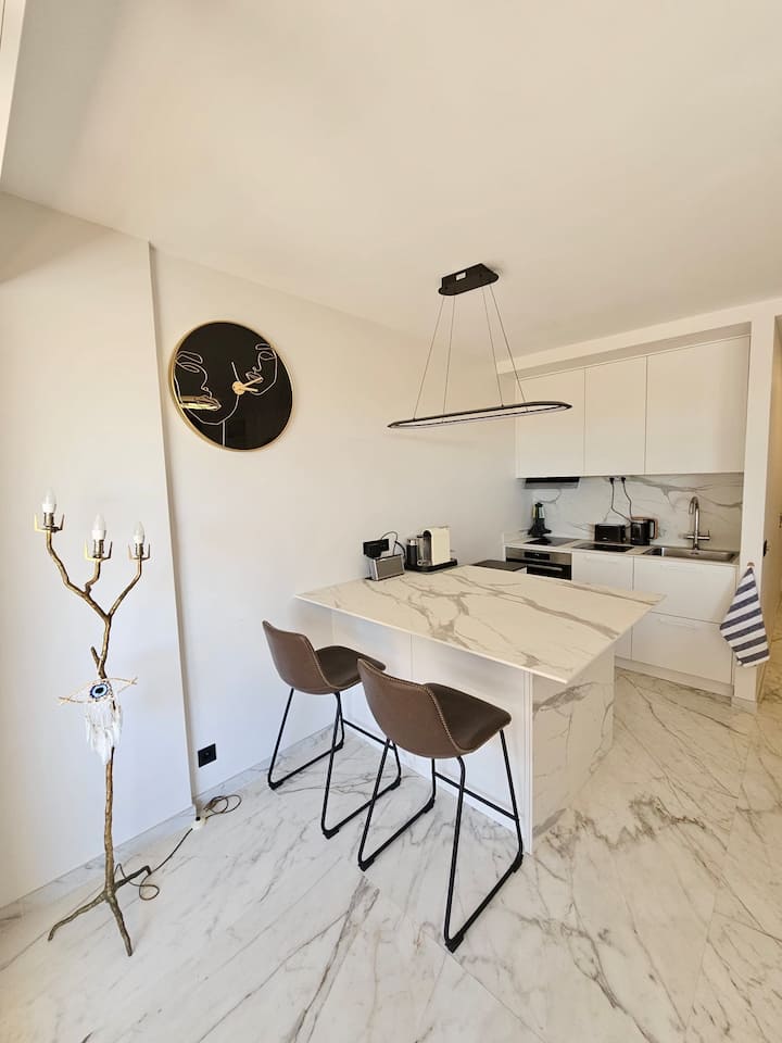 La Souquetane|elegant 1-bed Oasis, Terrace, Palais - Cannes