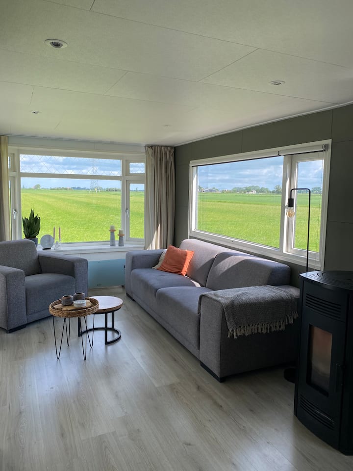 Knusse Chalet Op Het Platteland, Rust En Natuur. - Sneek
