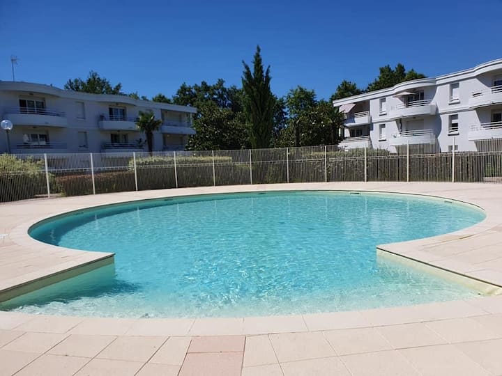 Appartement T3 à 30 Min D’arcachon Avec Piscine - Gradignan