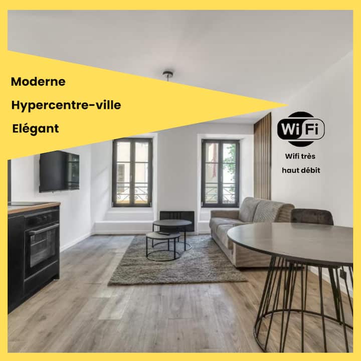 Studio De Charme Rénové Calme Et Lumineux - Thonon-les-Bains