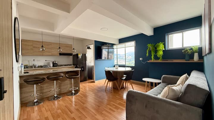 Acogedor Apto Con Vista A La Montaña En Manizales - Manizales