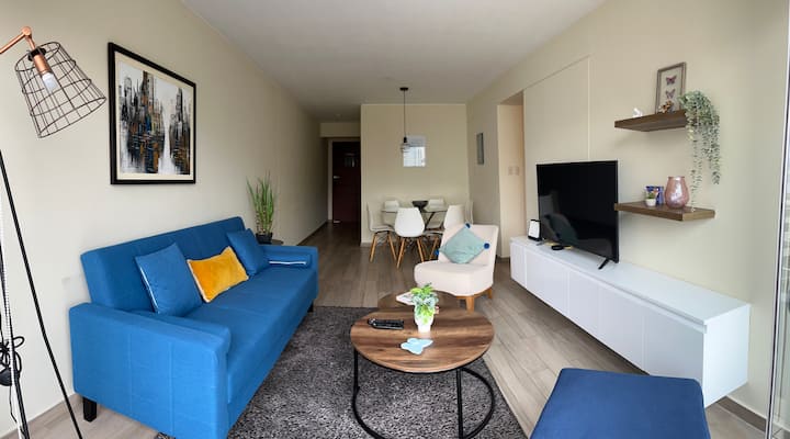 Heart Of Miraflores | 4br | Steps To Kennedy Park - Lima