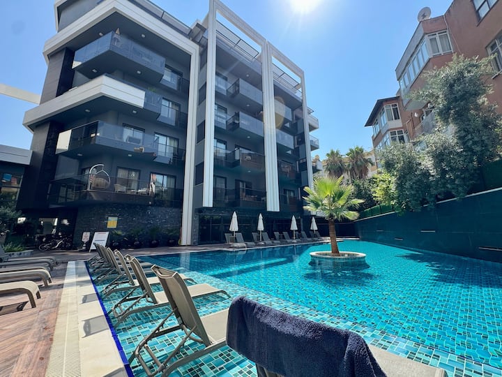 квартира у моря Cleopatra  Premium Apartment - Alanya