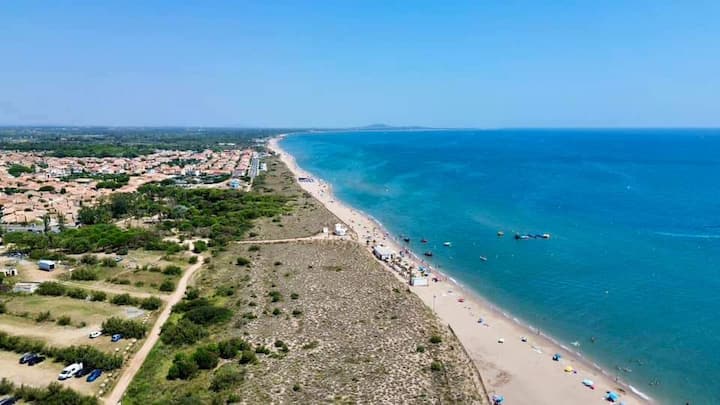 Vue Mer à Deux Pas De La Plage - Portiragnes