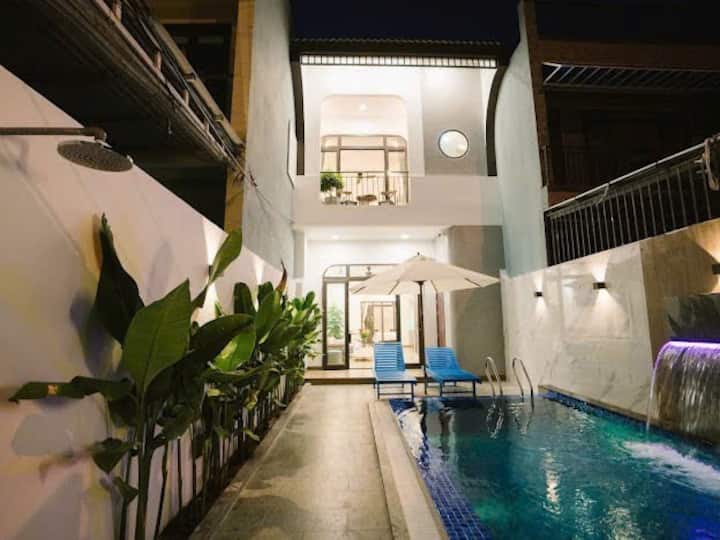 Cozy 3 Br Villa/sw Pool/5'walk To Beach - Hội An