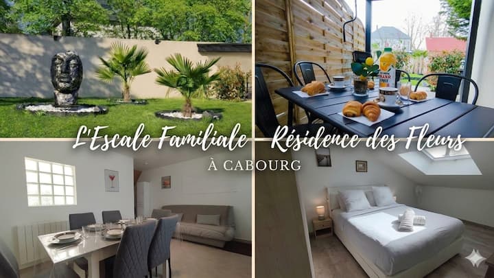 L'escale Familiale -64 M²- Plage Et Terrasse - Cabourg