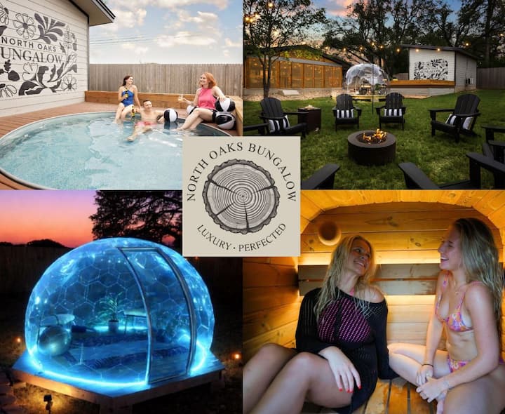 Wellness Retreat- Sauna • Dome • Gym • Cowboy Pool - Austin, TX