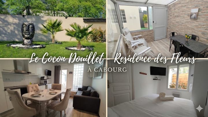 Le Cocon Douillet | 40m² | Véranda & Plage à 5 Min - Plage de Cabourg