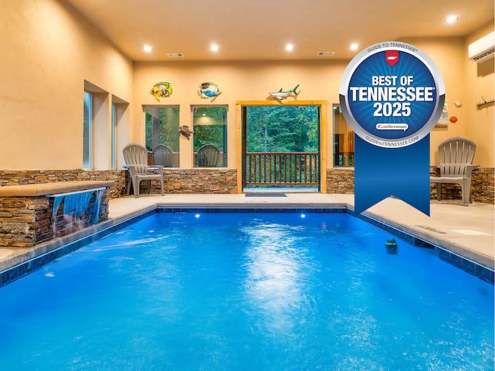 Huge 84° Indoor Pool, Pool Table, A+ Location - Pigeon Forge, TN