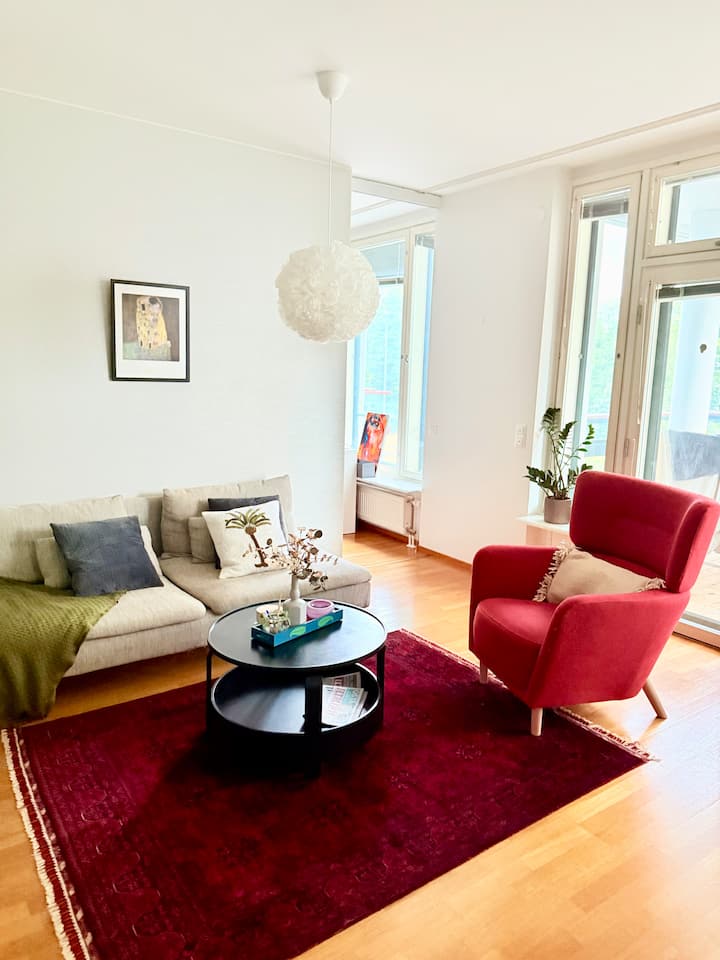 Cozy 2br,balcony, Sauna, Netflix By Sibelius Park - Helsinki