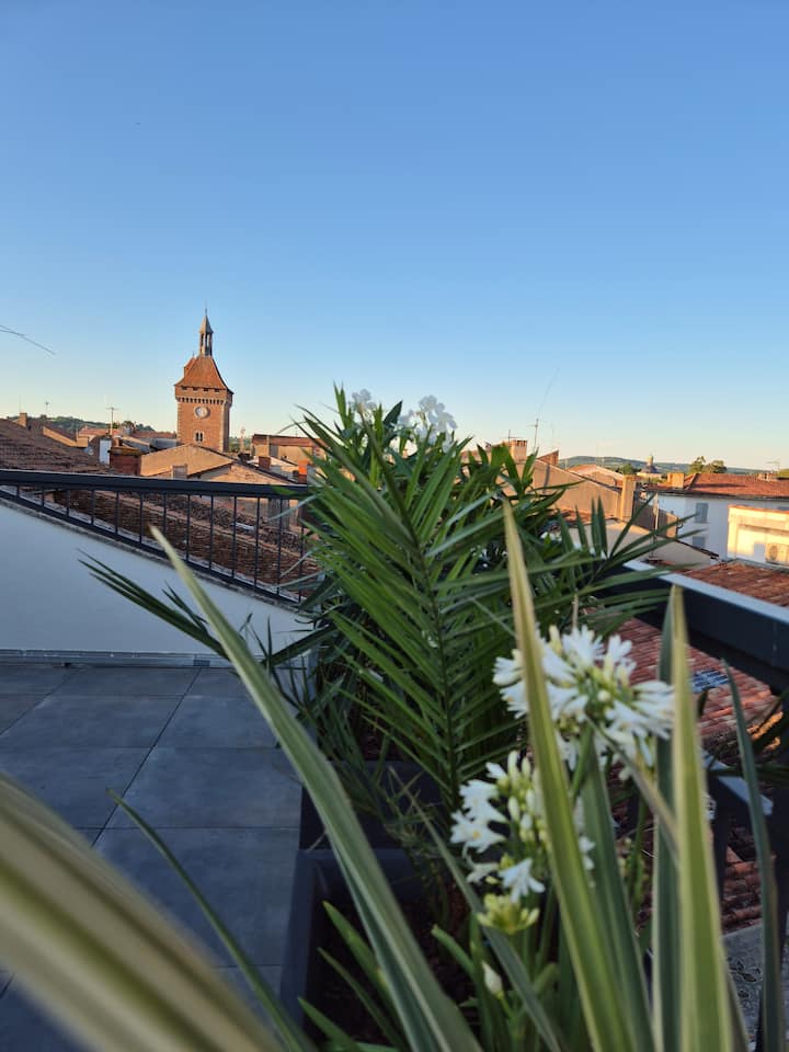 Appartement Standing Centre Historique + Terrasse - Villeneuve-sur-Lot