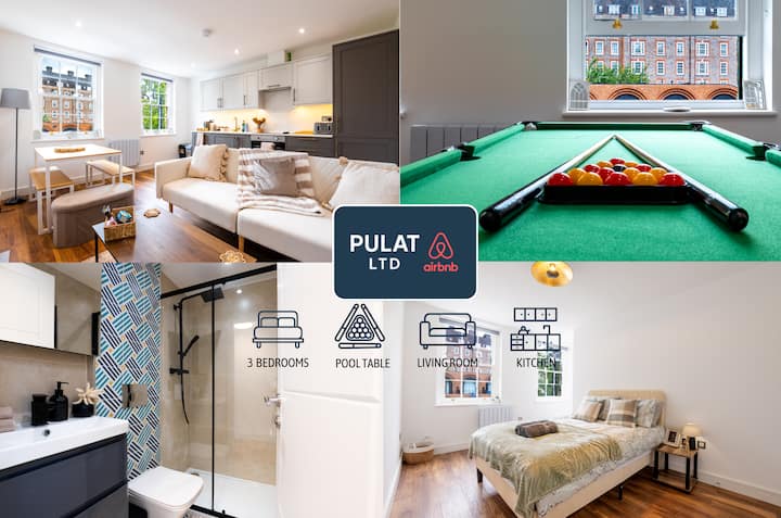 Luxury 3br • Camden • Pool Table • Hampstead Heath - Marylebone