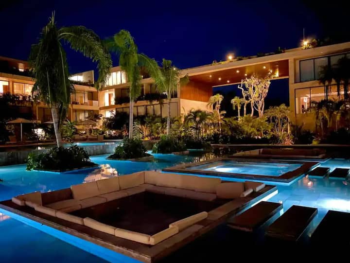 Best Resort Pool Gym Ac W/d Wif - Tulum