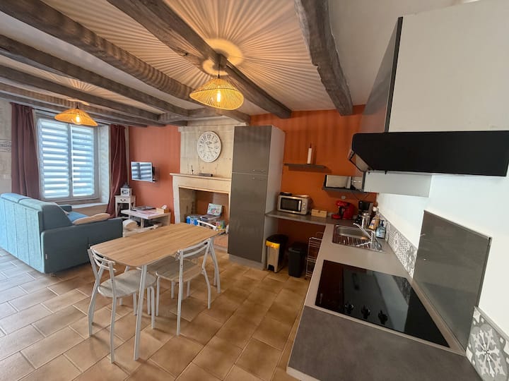 T2 Cosy Au Rdc 2 éToiles, Centre Historique - La Roche-Posay