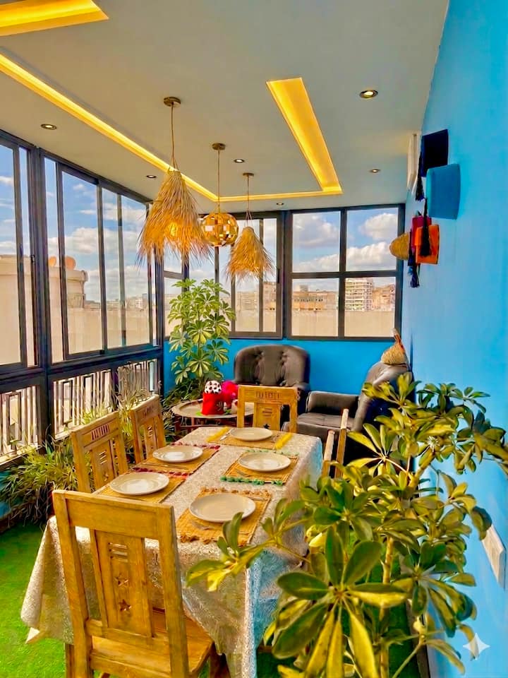 As269 Terrasse 7éme éTage Tramway Parking Free - Casablanca