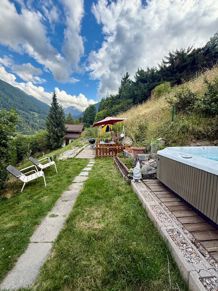 Chalet Opalpin Lodge & Spa Avec Vue Et Jacuzzi *_* - Nendaz