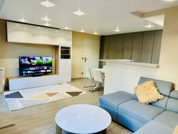 New Cozy 62m² Entire Apart+parking Near Paris - Le Bourget