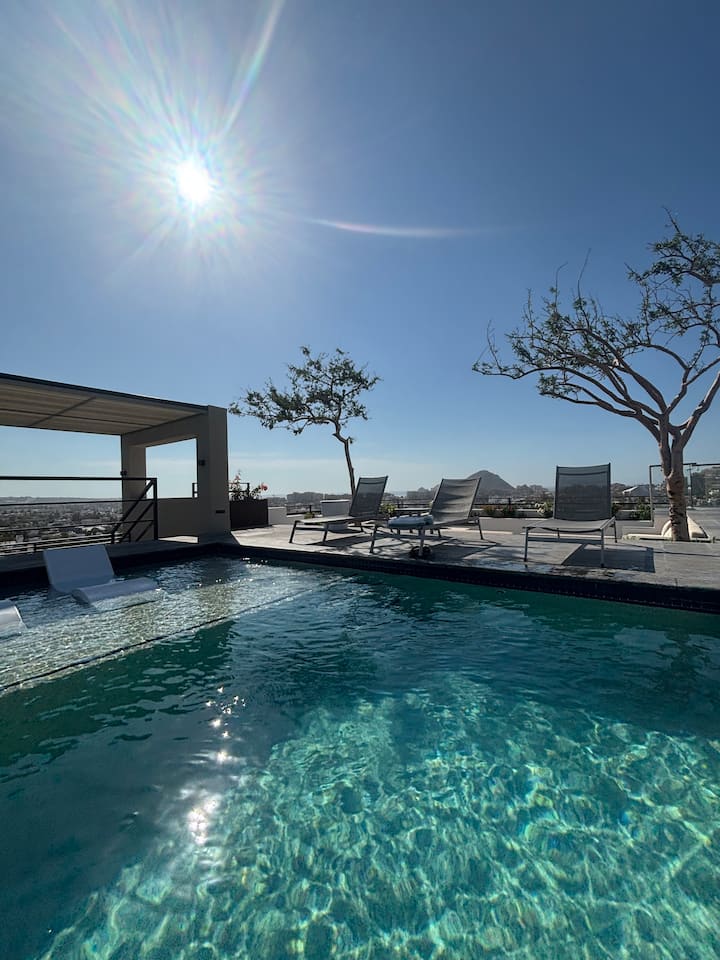 Modern 2br Condo | Stunning Rooftop Views In Cabo - Cabo San Lucas