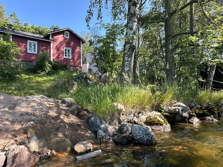 Charming Lakefront Cabin 15 Min From Lahti - Lahti