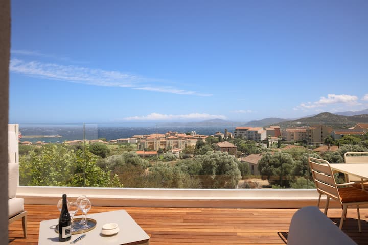 Duplex L’île-rousse, 3 Suites, Vue Mer, Parking - L'Île-Rousse