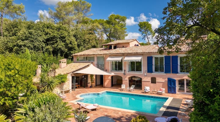 Villa Avec Piscine - Paradis Des Petits Et Grands - Vence
