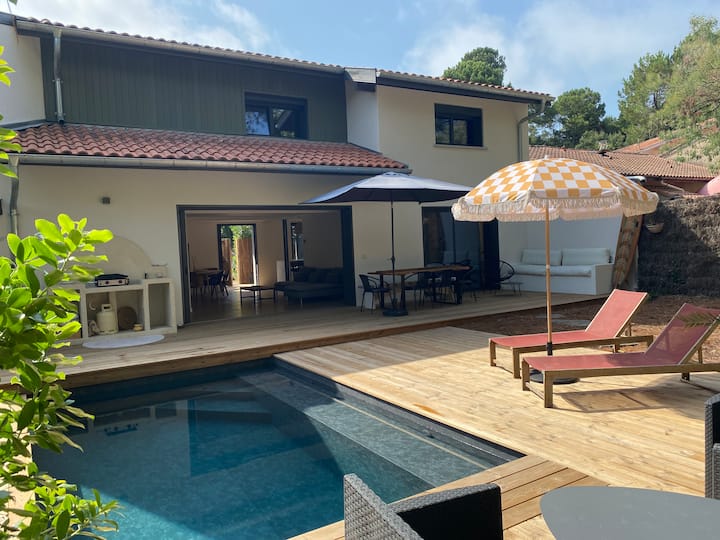 Todo Baïnes, 3min à Vélo De L'océan, Lac Et  Golf - Soorts-Hossegor