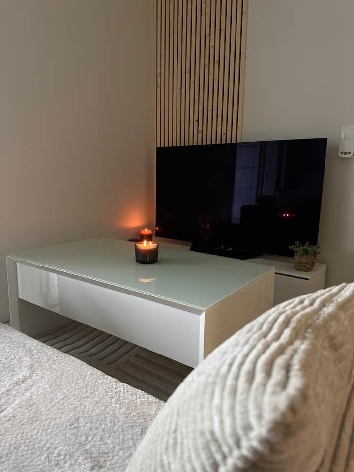 Charmant Appartement Avec Balcon - Aéroport Rennes Bretagne (RNS)