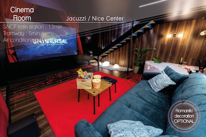 *Loft, Cinéma & Spa Privé De Rêve - Nice