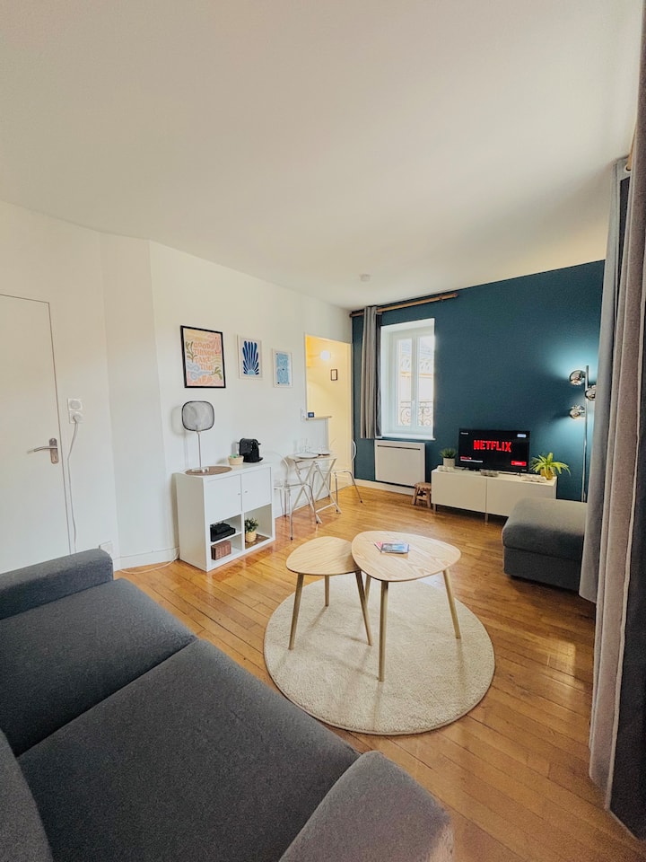 Le Nid Bleu – Studio Cosy Au Cœur Du Centre Ville - Dijon