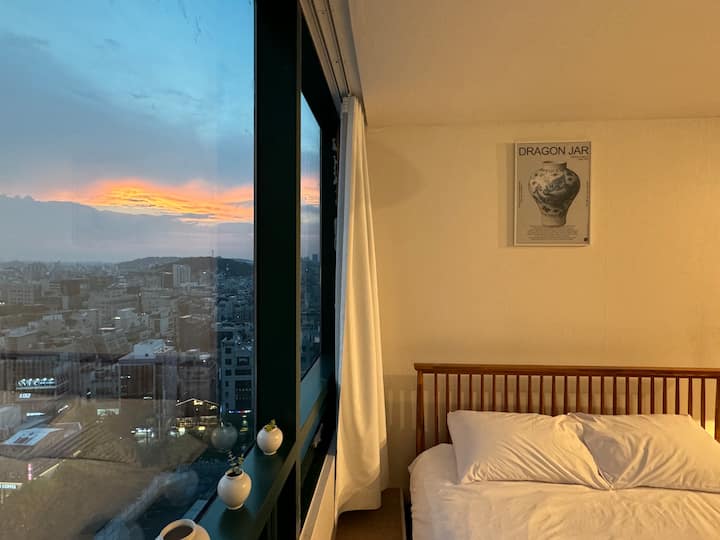 Hongdae Sunset View Loft•홍대입구역1분•짐보관가능•공항버스 - Seoul