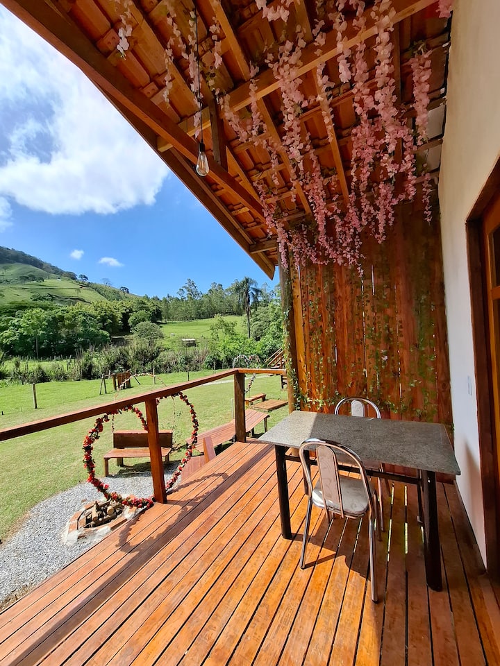 Chalé Romântico: Banheira, Natureza E Pet Friendly - Santo Antônio do Pinhal