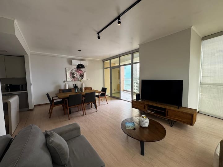 Hermoso Apartamento, 3 Hab, Familiar, Vista Al Mar - Panama