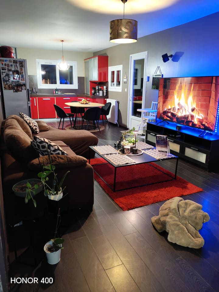 "La Cachette" 
Maison Avec Jardin 
3 Chambres - Herblay-sur-Seine