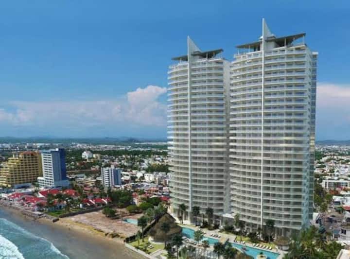 Camino Al Mar+estilo Y+comodidad 3 Habitaciones - Mazatlán