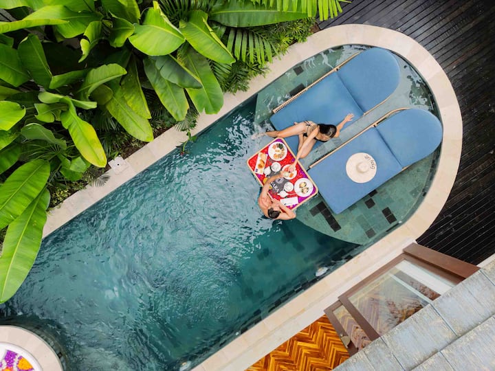 New! Pool & Jacuzzi Villa Ubud, Couple’s Getaway - Indonesia