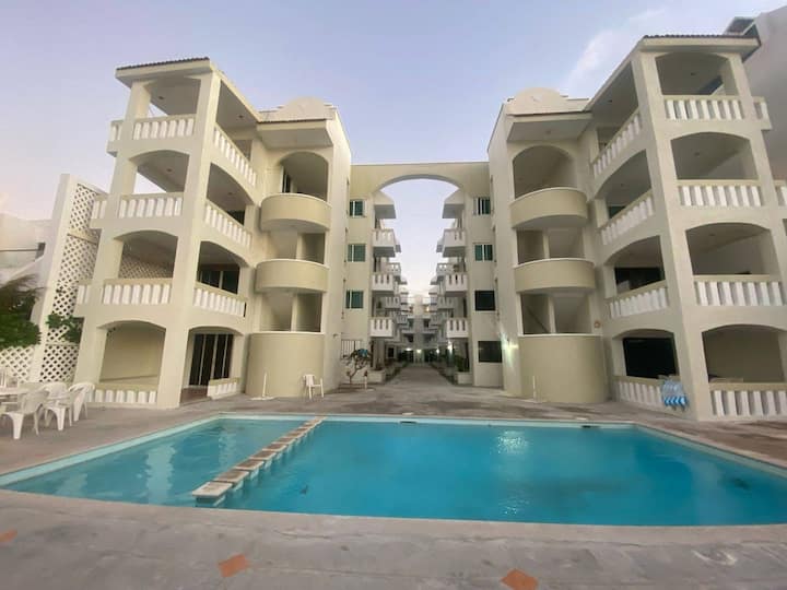 Depto Familiar Frente Al Mar - Yucatan, Mexico