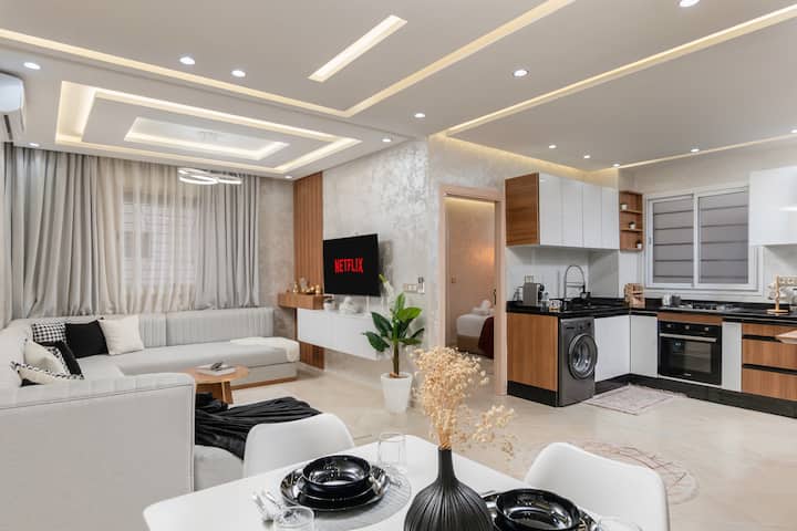 Appartement Cosy Et Bien Situé Avec Fibre Optique - Agadir