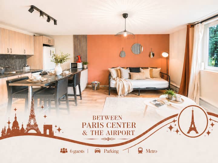 Parking Privé & Métro - Logement Familial - Vitry-sur-Seine