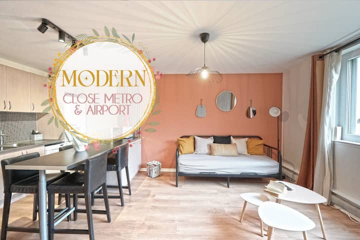 Parking Privé & Métro - Logement Familial - Cachan