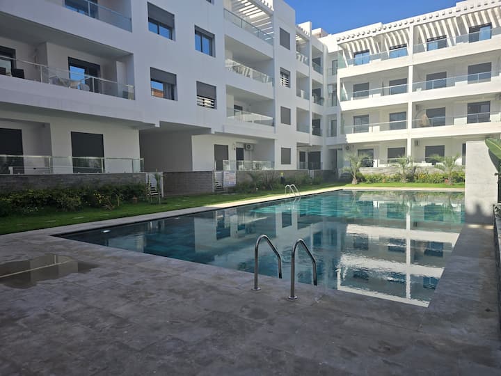 Martil :Appartement Martil De Vacance Avec Piscine - Tetouan
