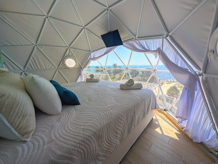 Beachfront Dome | Oceanview | Sunrise | Near Ferry - Cancún