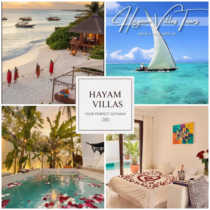 Villa Hayam Win - Piscine Privée - Plage - Petidéj - Tanzania