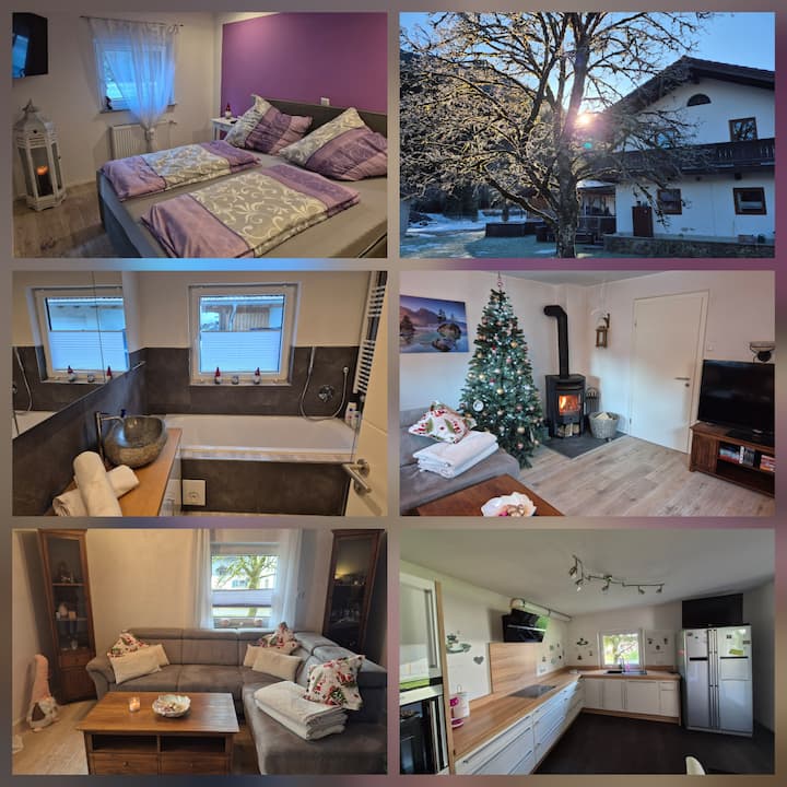 Großzügiges Ferienhaus Mit Garten/terrasse/carport - Ruhpolding