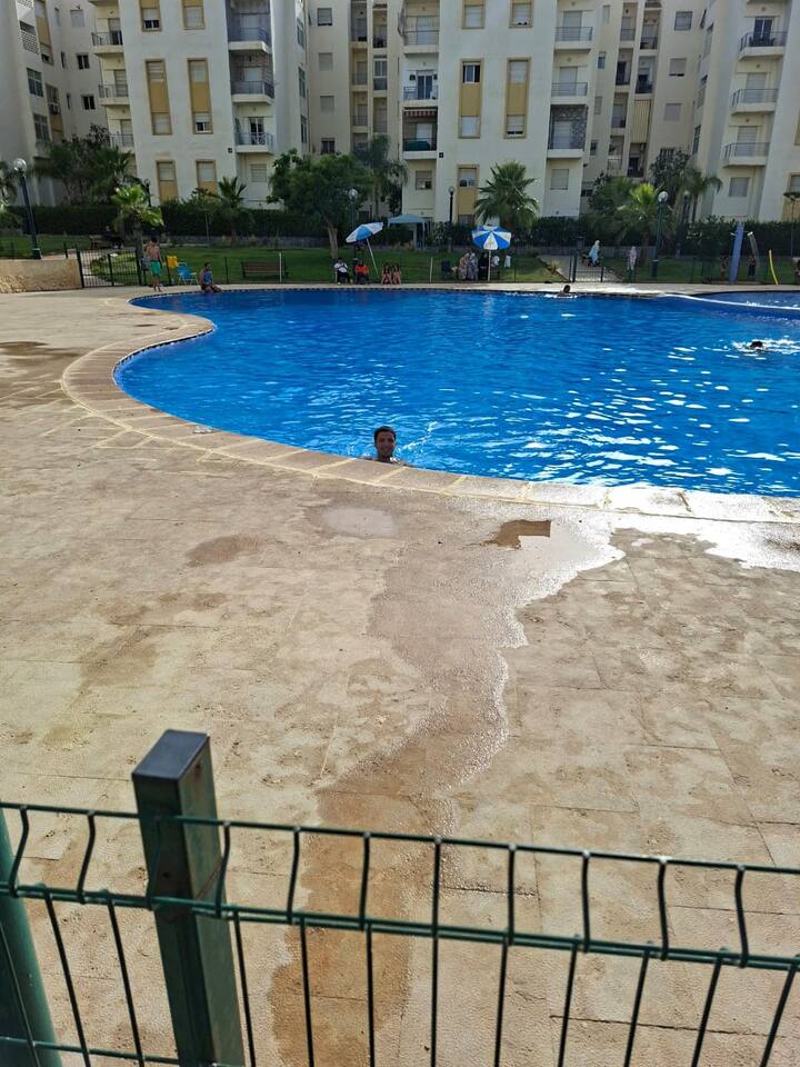 Duplex Avec Jardin Et Piscine Privé - Bouznika