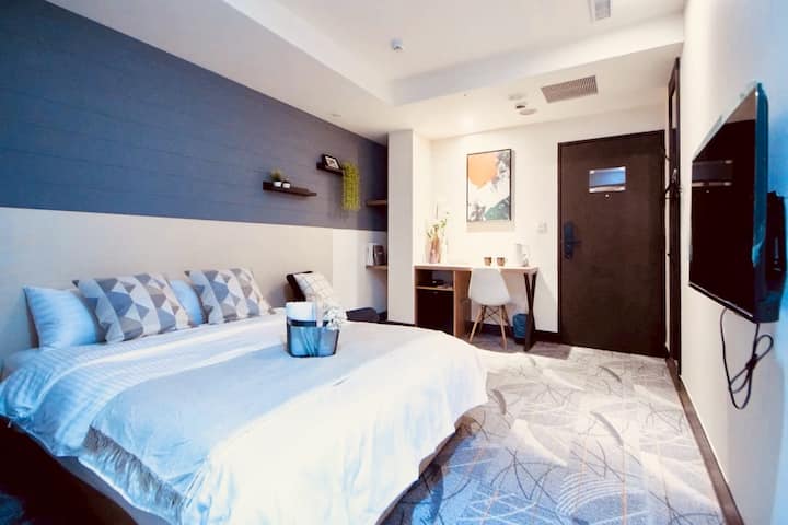 【有窗】Comfortable Double Room | Ximen Taipei 68 - Taipei