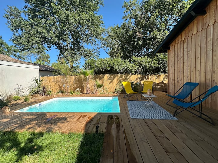 Villa Climatisée, Piscine, Plage - Gujan-Mestras