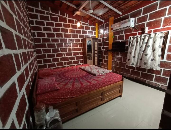 Rustic Homestay 2bhk With Homely Meal/pool/view - 貝恩