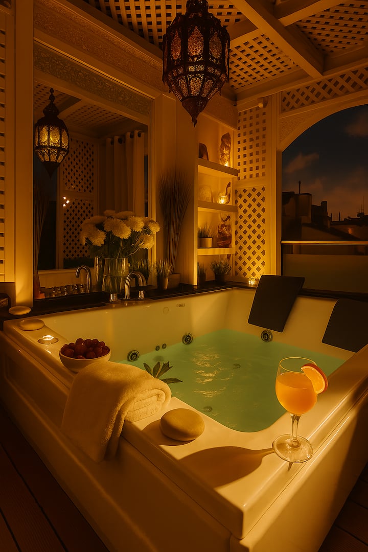 2 Chambres - Terrasse Privée Avec Jacuzzi - Casablanca