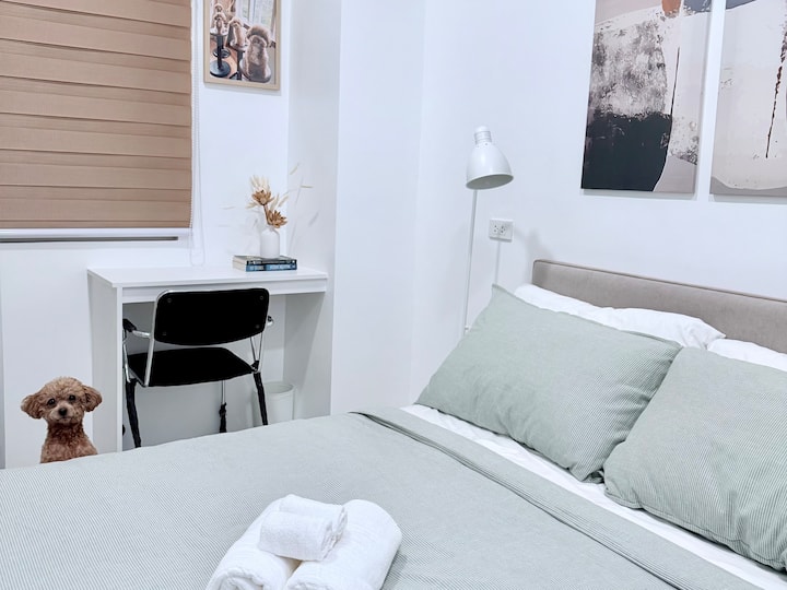 Studio Near Burnham W/ Fast Wi-fi | Poodle Room - Baguio