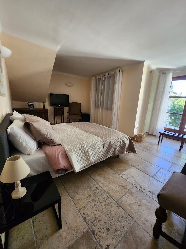Chambre Double Avec Terrace - Gréoux-les-Bains